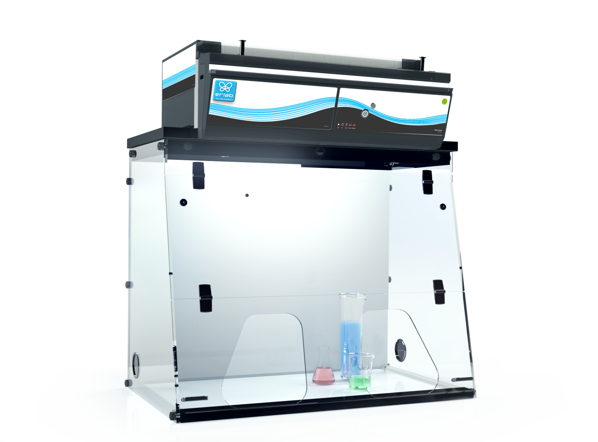 Filtering chemical fume hoods - Erlab