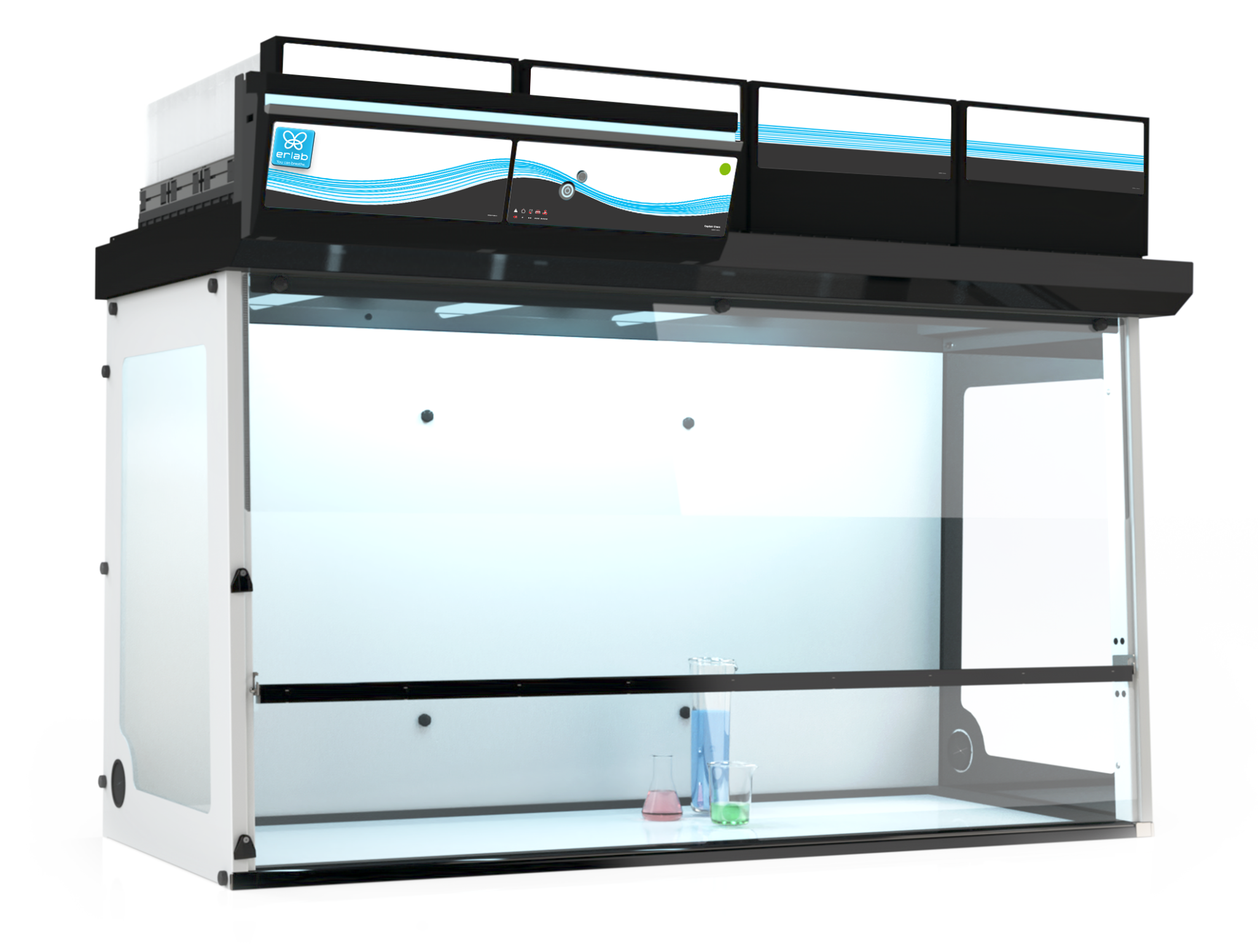 Filtering chemical fume hoods - Erlab