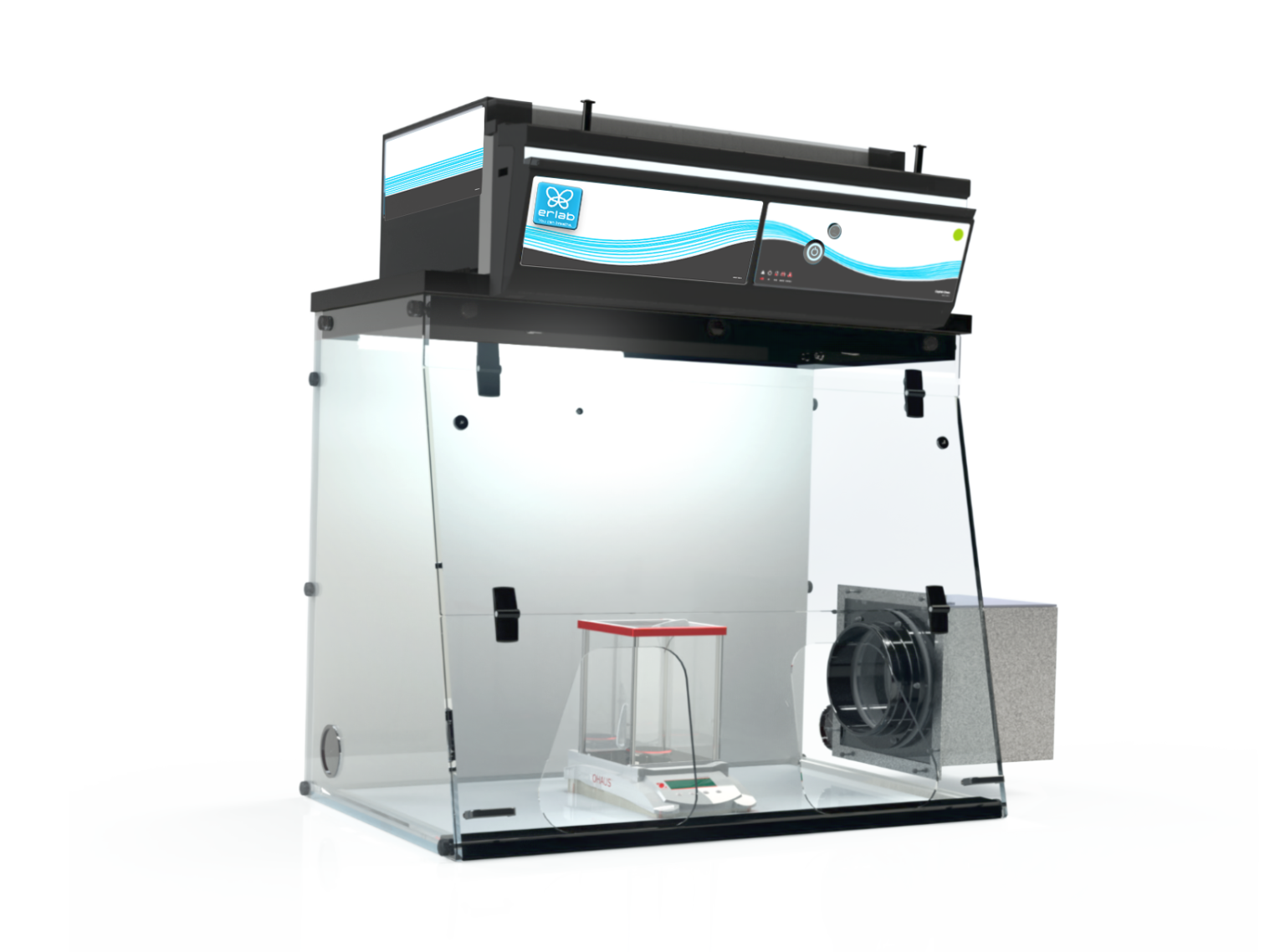 Secure weighing stations - Erlab