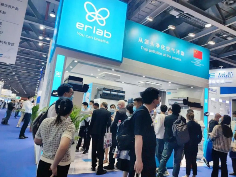 Erlab makes its debut at CHINA LAB 2023 with filtering storage cabinet - Erlab